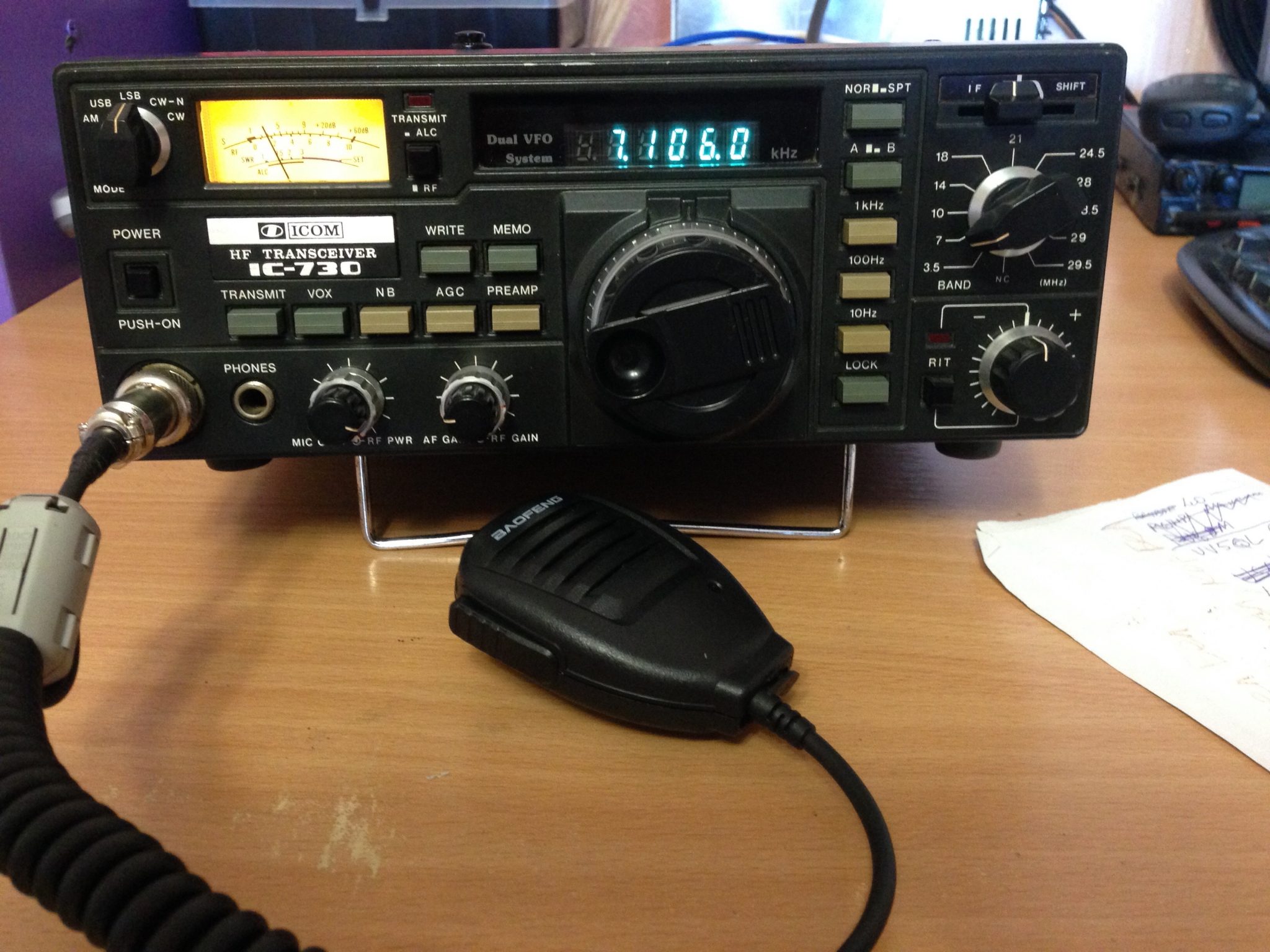 repair-icom-ic-hm7-on-ic-730-ur4unr